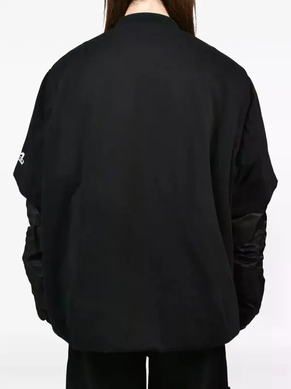 N.HOOLYWOOD Layered-design Bomber Jacket