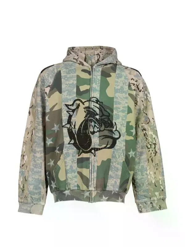 DIARY 1999 Distressed Graphic-print Hoodie