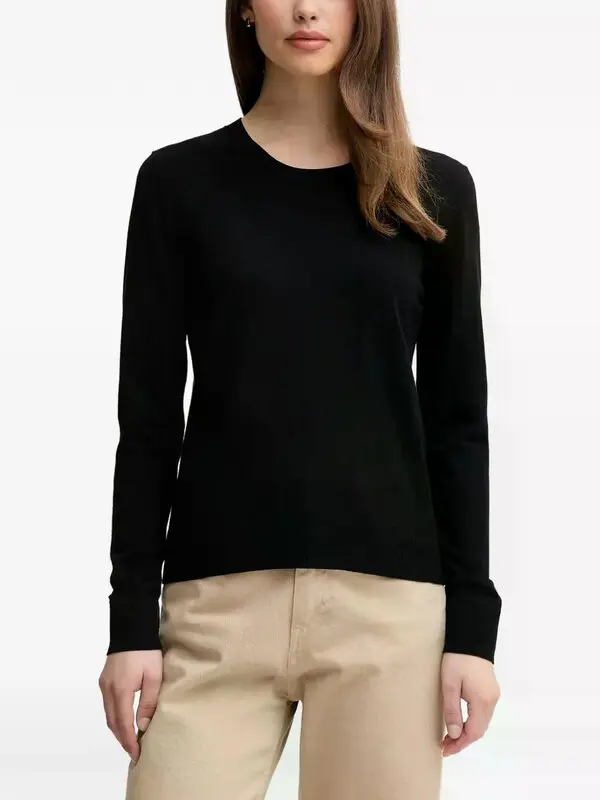 Sisley Crew-neck Long-sleeve Sweater
