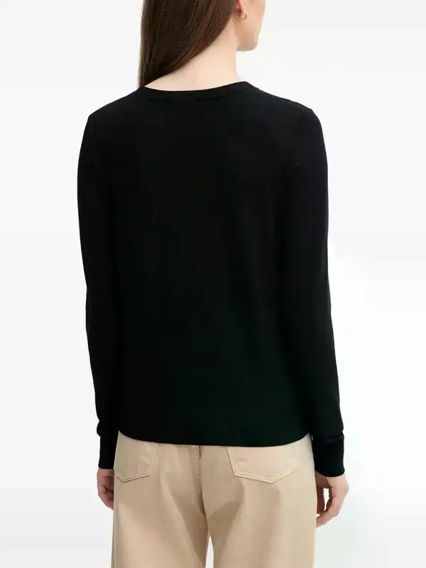 Sisley Crew-neck Long-sleeve Sweater