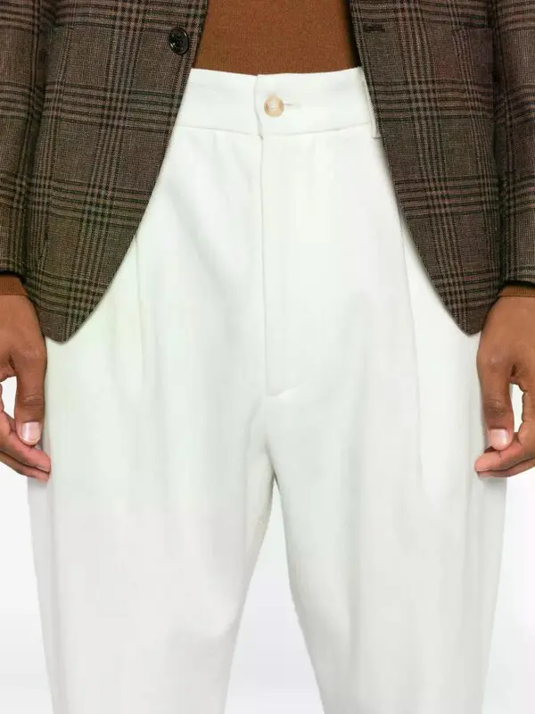 Eleventy Pleated Tapered Trousers