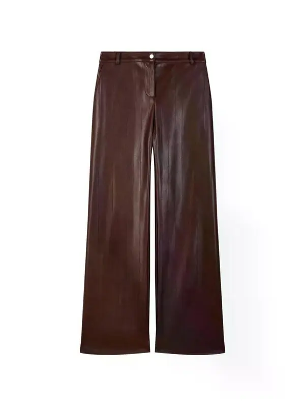 Patrizia Pepe Pinstripe-stitched Wide-leg Trousers