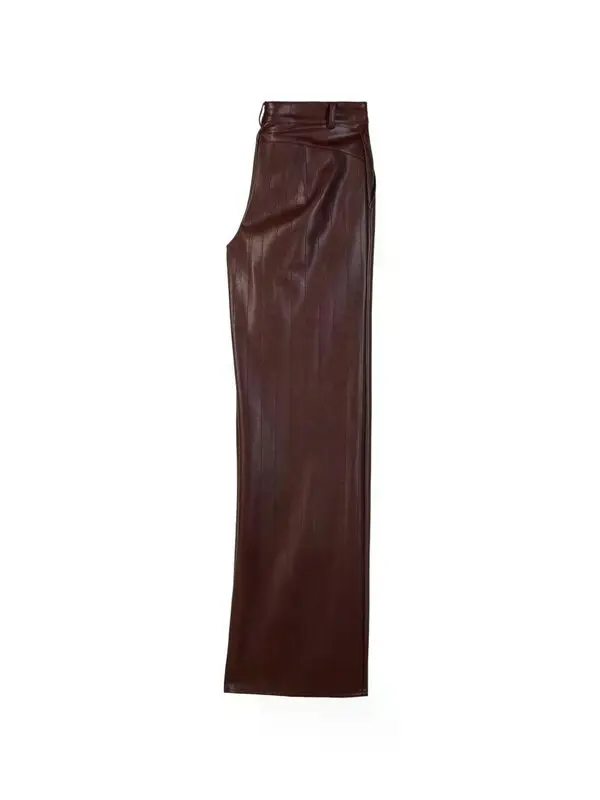 Patrizia Pepe Pinstripe-stitched Wide-leg Trousers