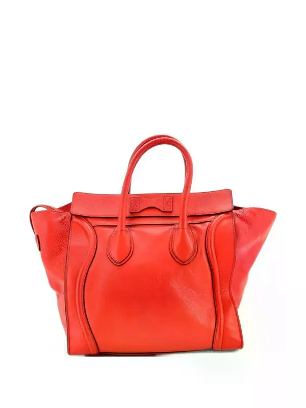 Celine Luggage Bag Grainy Leather Mini Tote Bag