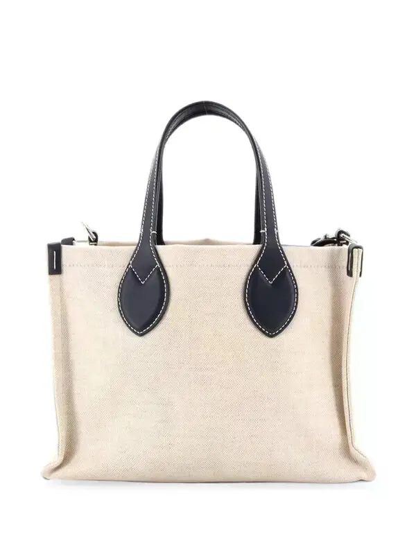Gucci Logo Shopper Tote Printed Canvas Small Shoulder Bag