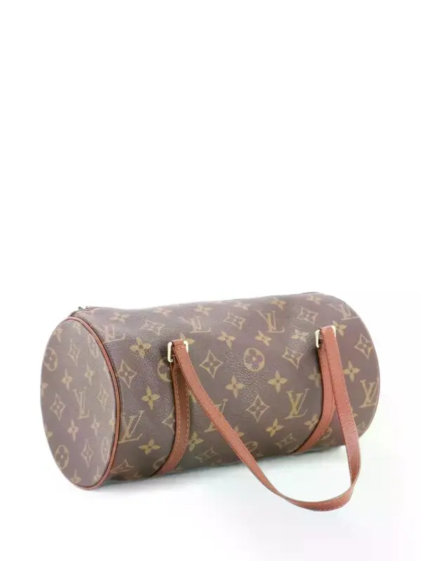 LOUIS VUITTON Papillon Handbag Monogram Canvas 26 Satchel