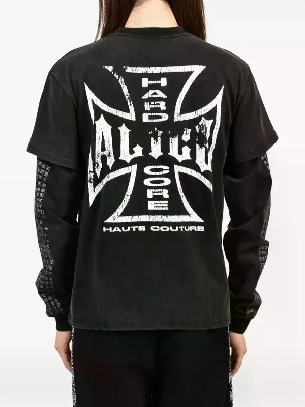 N.HOOLYWOOD Moto Logo-print T-shirt