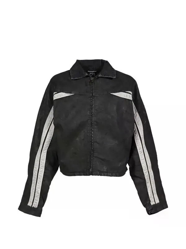 RRR123 Trappist Striped Trucker Jacket