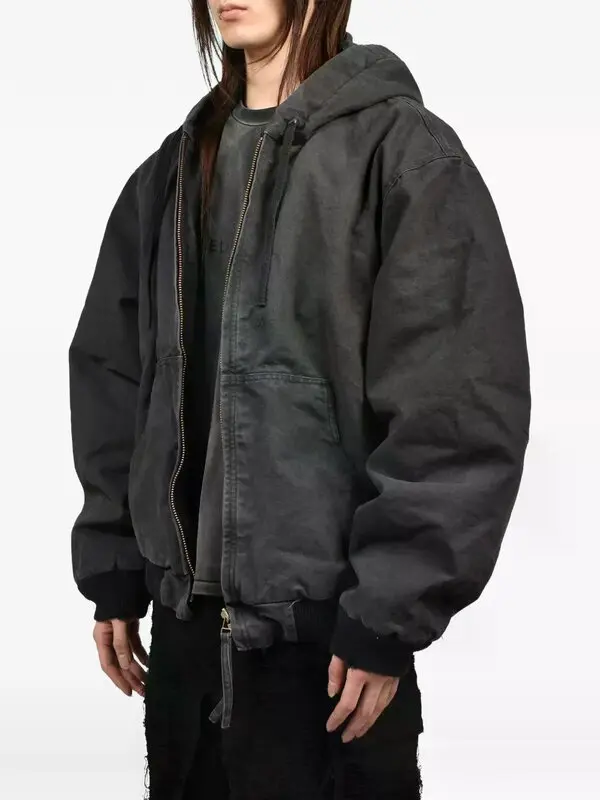 TROUBLED WATERS Gas Mask Hooded Jacket