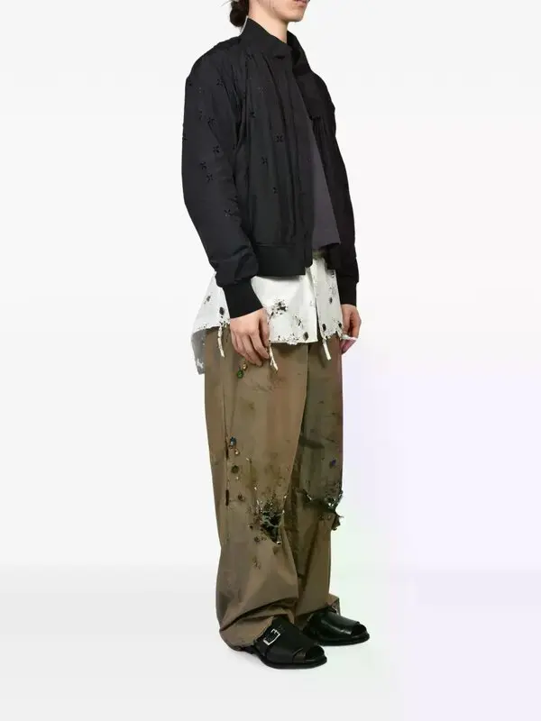 JIAN YE Guai Cut-out Jacket