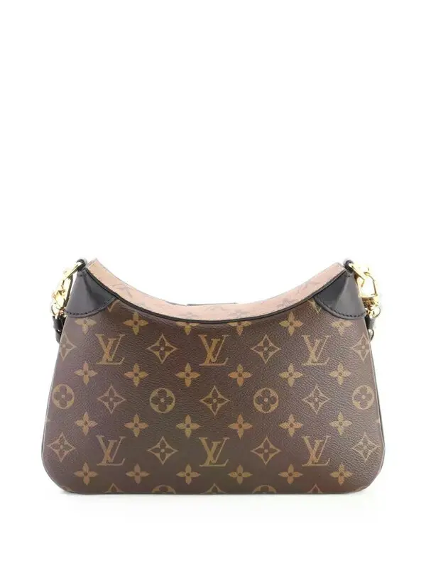 LOUIS VUITTON Twinny Handbag Monogram Canvas And Reverse Monogram Canvas With Leather Shoulder Bag