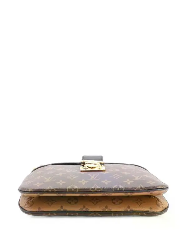 LOUIS VUITTON Twinny Handbag Monogram Canvas And Reverse Monogram Canvas With Leather Shoulder Bag