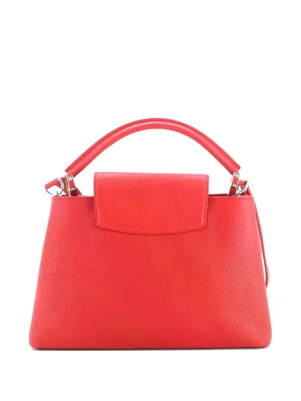 LOUIS VUITTON Leather Satchel - Red