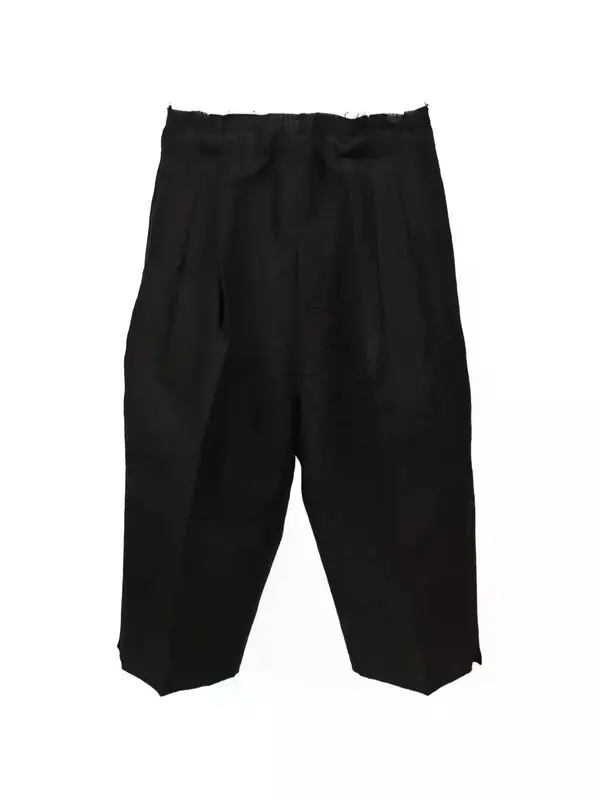 BIBLIOTHERK Raw-edge Balloon Shorts