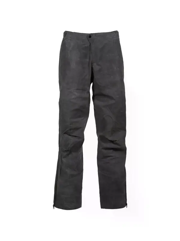 NO BISHOP NO KING Arc Waxed Cotton Trousers