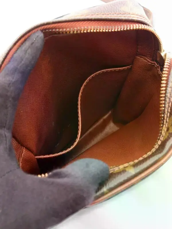LOUIS VUITTON 2008 X Comme Des Garcons Petit Marceau Monogram Shoulder Bag