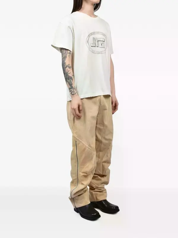NO BISHOP NO KING Arc Side-zip Trousers