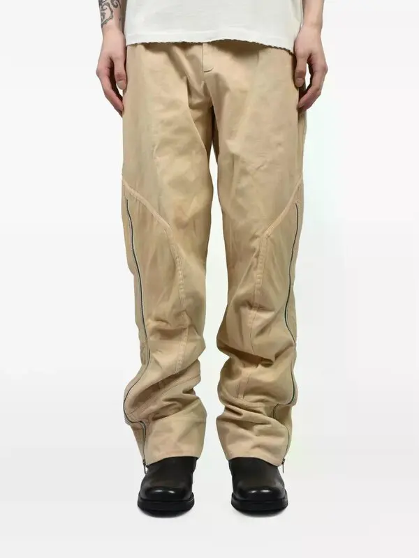 NO BISHOP NO KING Arc Side-zip Trousers