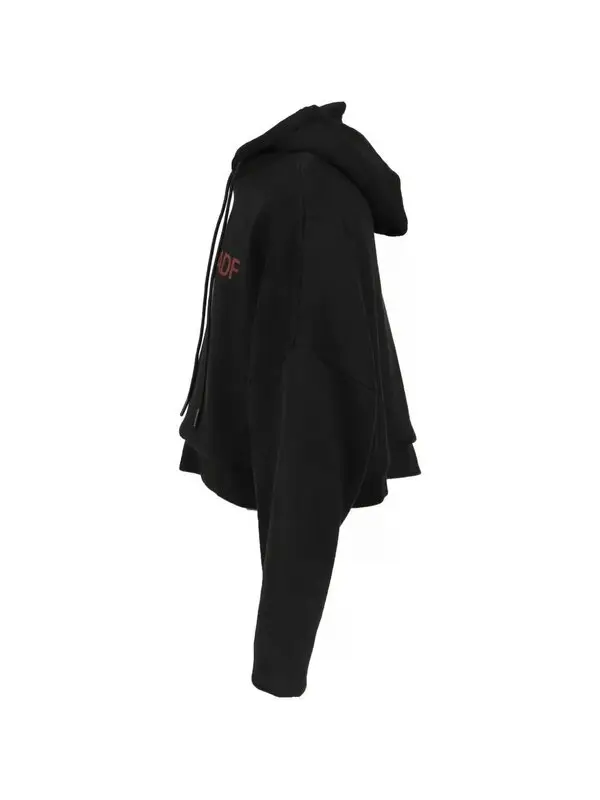 ARNODEFRANCE Logo-print Cropped Hoodie