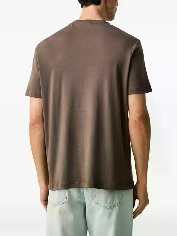 Paul & Shark Logo-plaque Layered-neck T-shirt