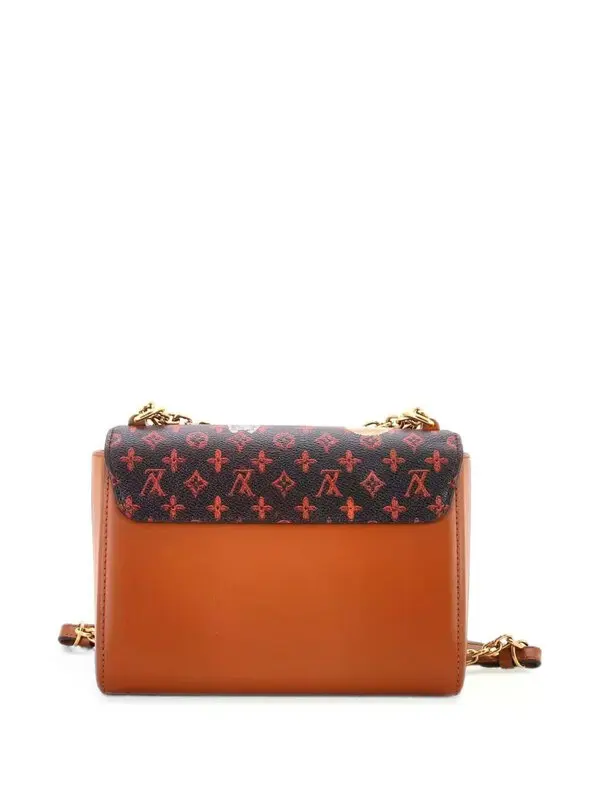 LOUIS VUITTON Twist Handbag Limited Edition Grace Coddington Catogram Canvas Mm Shoulder Bag - Multicolour