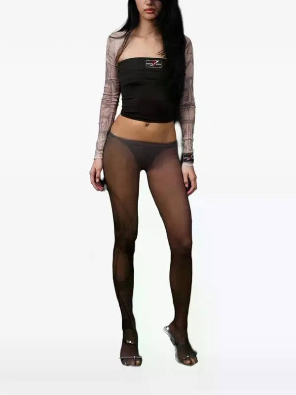 604SERVICE Eos Double-strap Crop Top