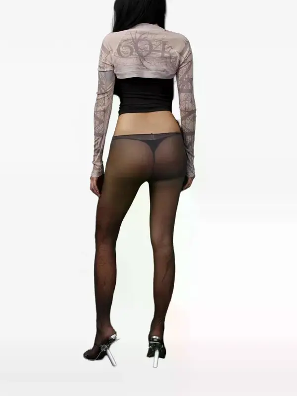 604SERVICE Eos Double-strap Crop Top