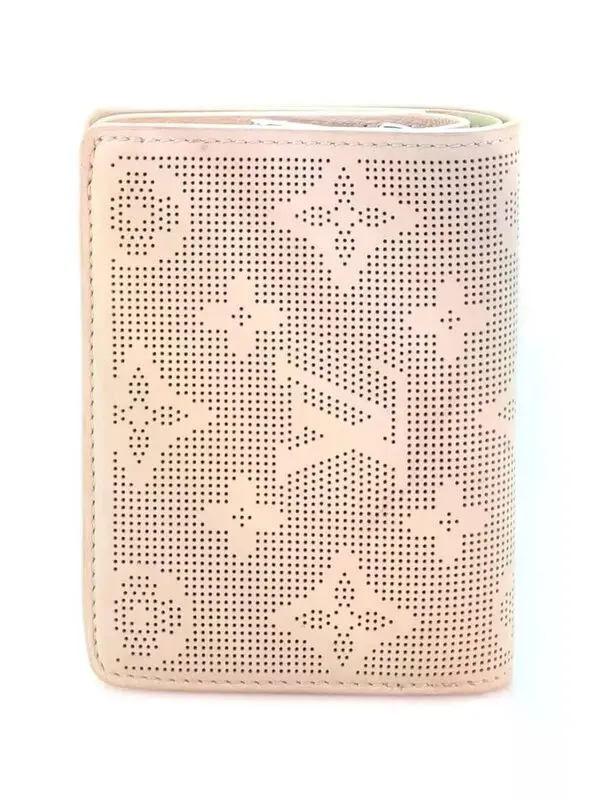 LOUIS VUITTON Clea Wallet Reverse Mahina Leather Small Wallets - Neutrals