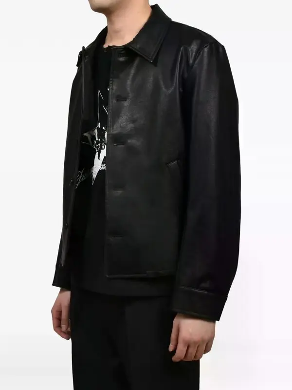 CEDARWOOD Alonzo Faux-leather Jacket