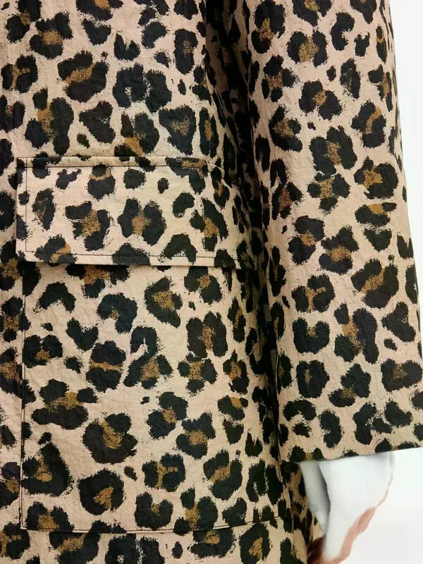 Sisley Leopard-print Jacket