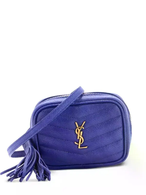 Saint Laurent Lou Camera Bag - Blue