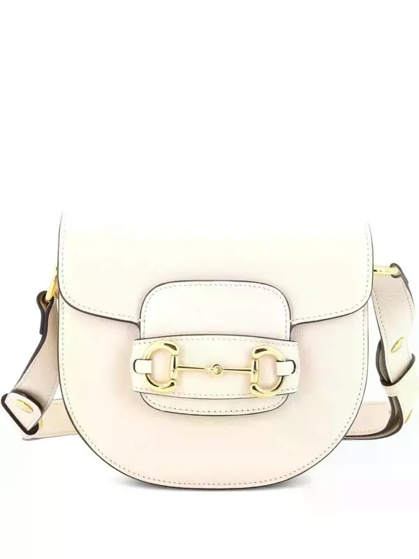 Gucci Horsebit 1955 Mini Crossbody Bag - White