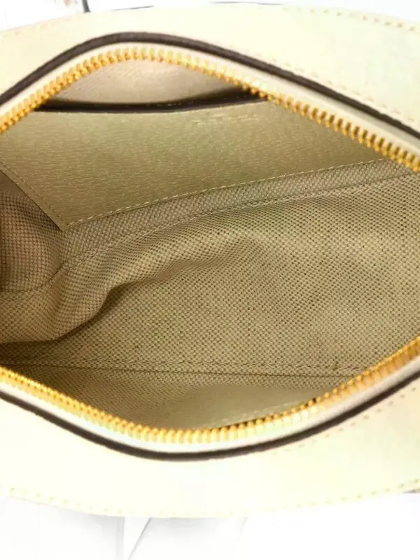 Gucci Ophidia Camera Shoulder Bag Gg Coated Canvas With Leather Small Crossbody Bag