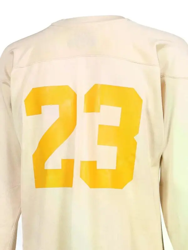 DEAR BORO Number-print T-shirt