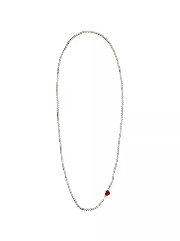 YELLOWSWALLOW Heart-detail Pearl Necklace