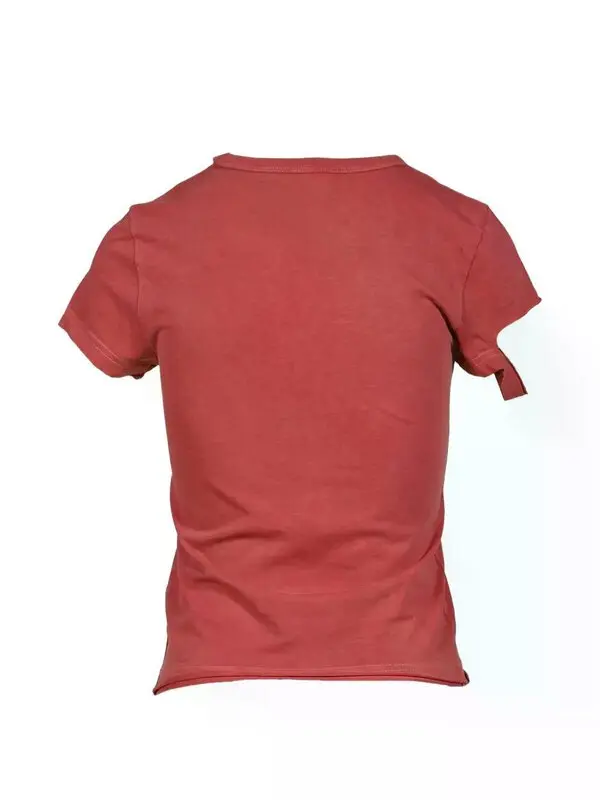 JADED LONDON Rally Distressed Embellished T-shirt
