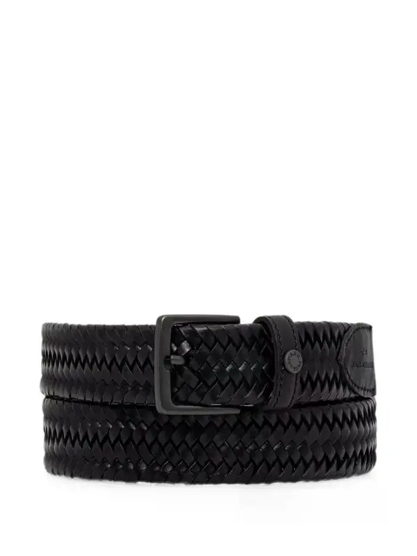 Paul & Shark Woven Leather Belt