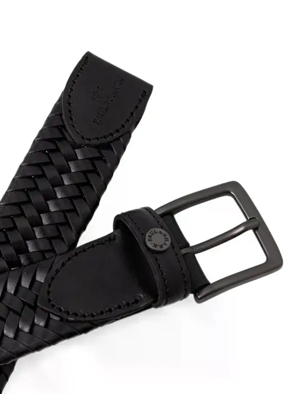 Paul & Shark Woven Leather Belt