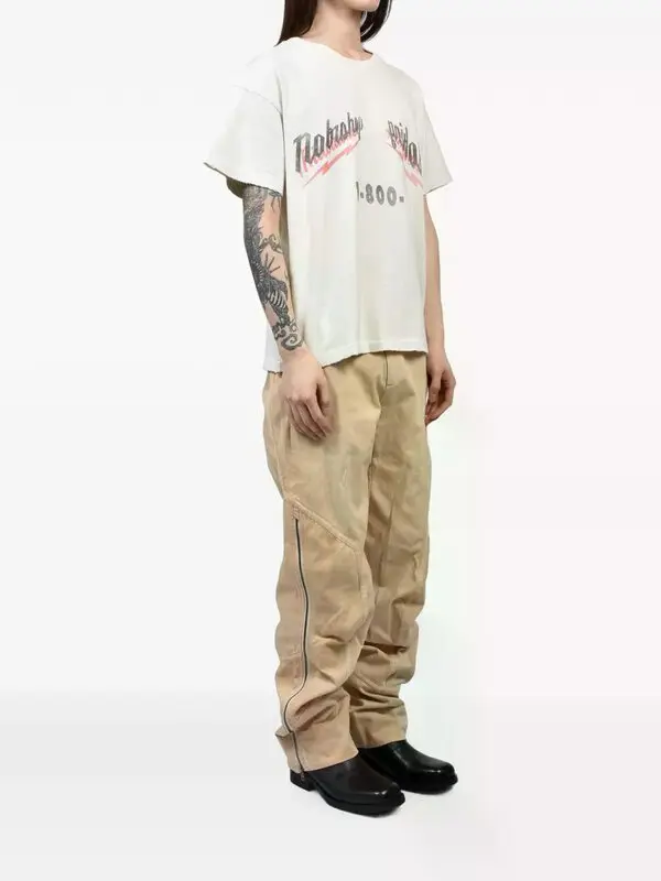 NO BISHOP NO KING Graphic-print T-shirt