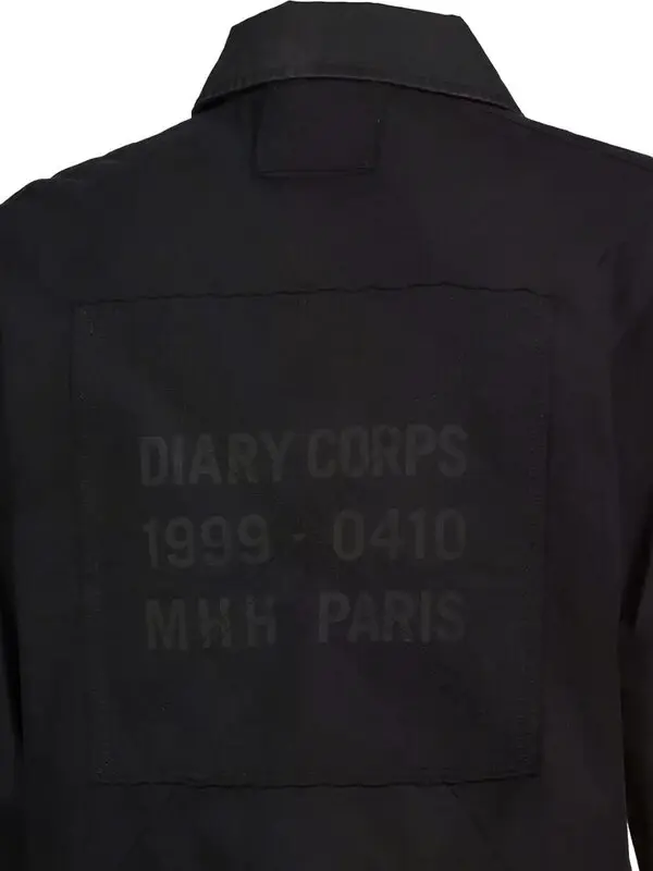DIARY 1999 Patch-detail Logo-print Polo Shirt