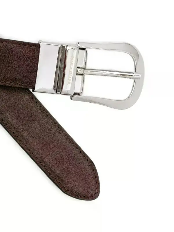 Paul & Shark Suede-finish Buckle-fastening Belt