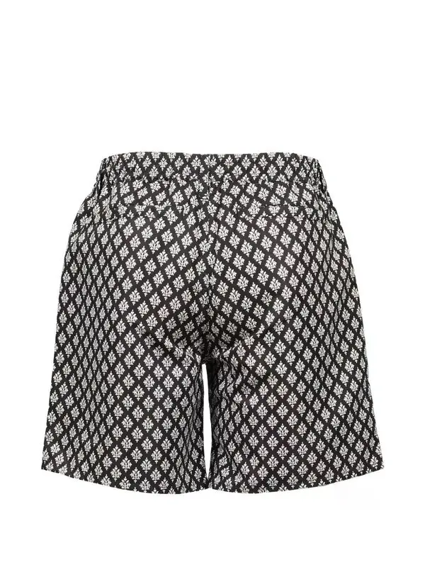 MLVINCE Monogram Print Shorts