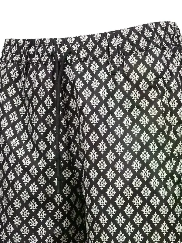 MLVINCE Monogram Print Shorts