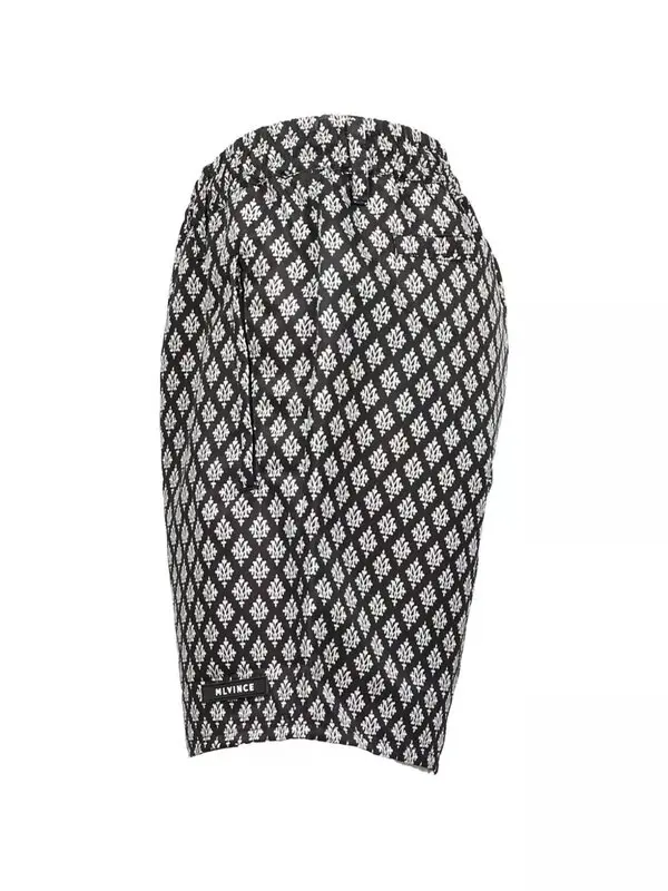 MLVINCE Monogram Print Shorts