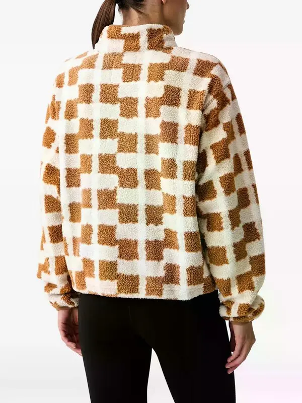 Columbia Helvetia Checkerboard Fleece Sweater