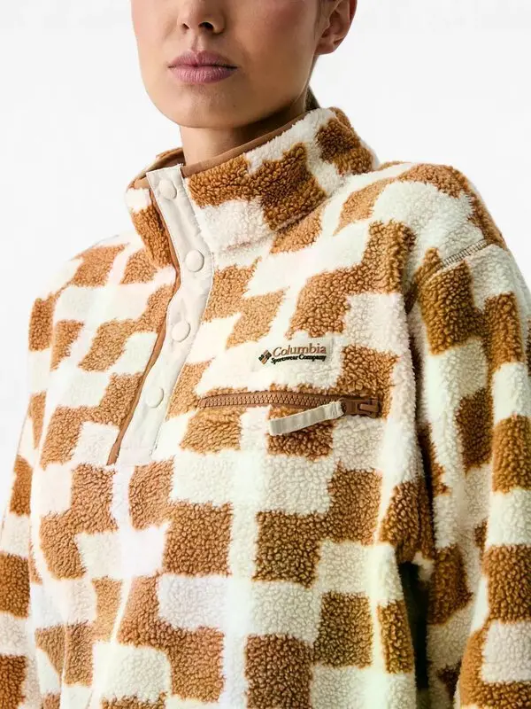 Columbia Helvetia Checkerboard Fleece Sweater