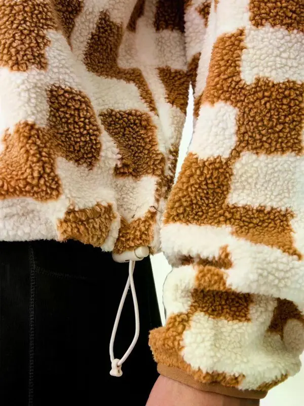 Columbia Helvetia Checkerboard Fleece Sweater