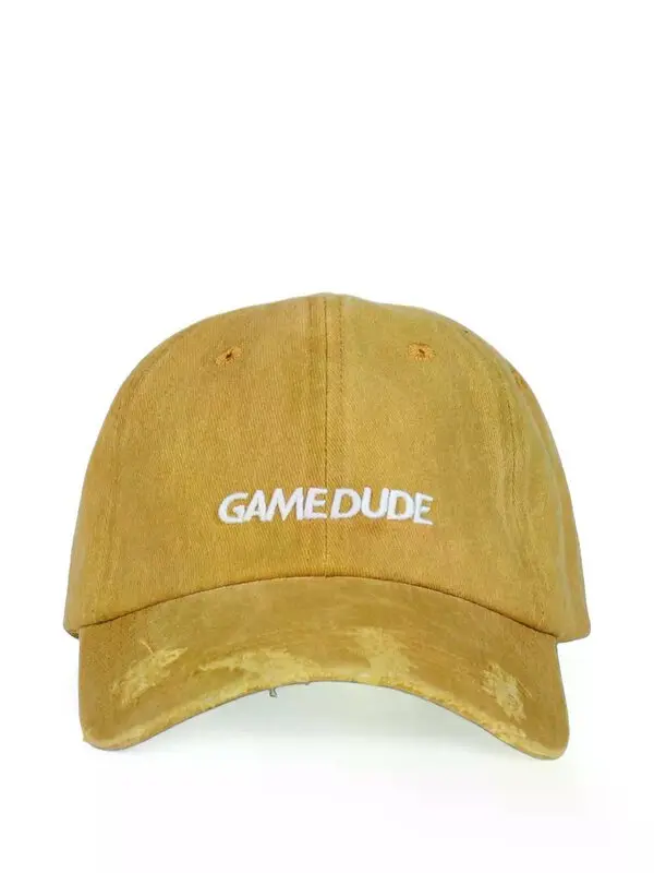 CAPTURE GALLERY Embroidered Distressed Baseball Cap