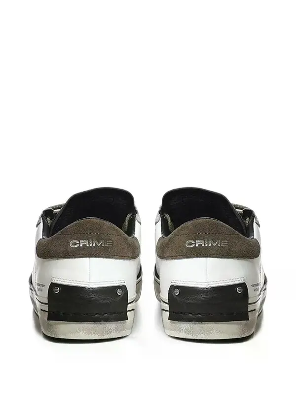 CRIME LONDON Distressed 2.0 Panelled Sneakers