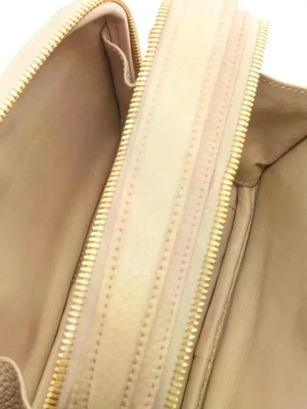 Prada Leather Shoulder Bag - Neutrals